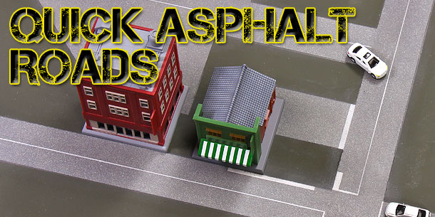 HO Scale Roadway Busch HO Scale Asphalt Roadway - 7093 Country Road ...